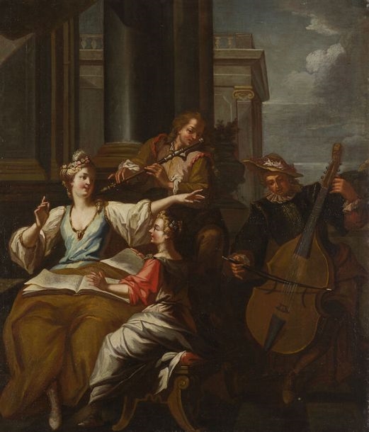 Pierre Jacques Cazes | The Concert | MutualArt