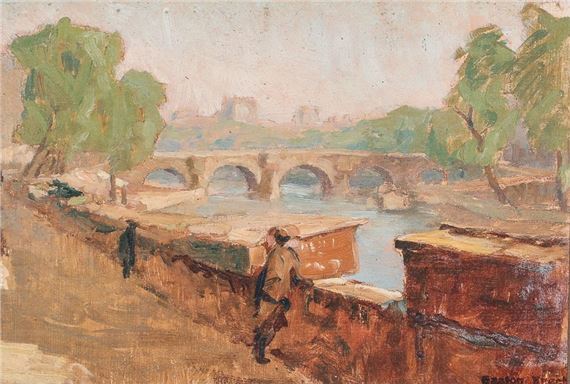 Gaston Knecht | Bouquinistes, quai des Grands-Augustins, c (Circa 1940 ...