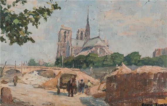 Gaston Knecht | Port de Montebello (Circa 1900) | MutualArt