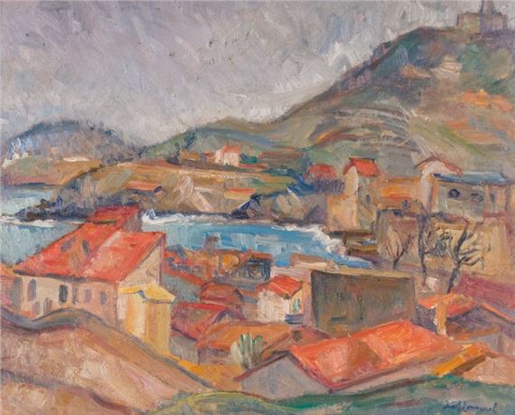 Jean Communal | Vue de Collioure (1944) | MutualArt