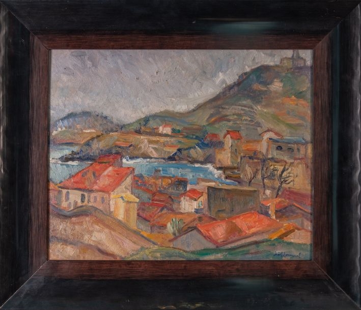 Jean Communal | Vue de Collioure (1944) | MutualArt