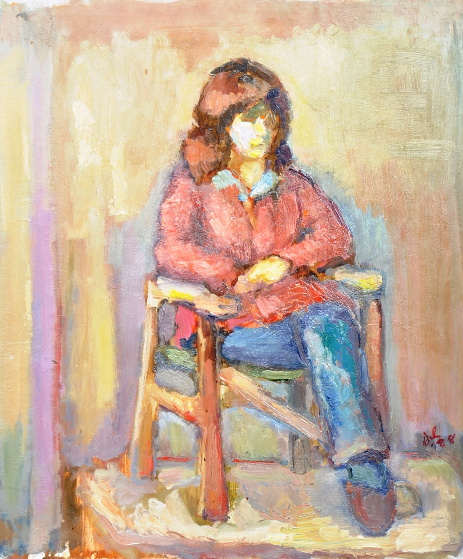 Dorien Levine | Portrait study of a lady (Early 2000s) | MutualArt