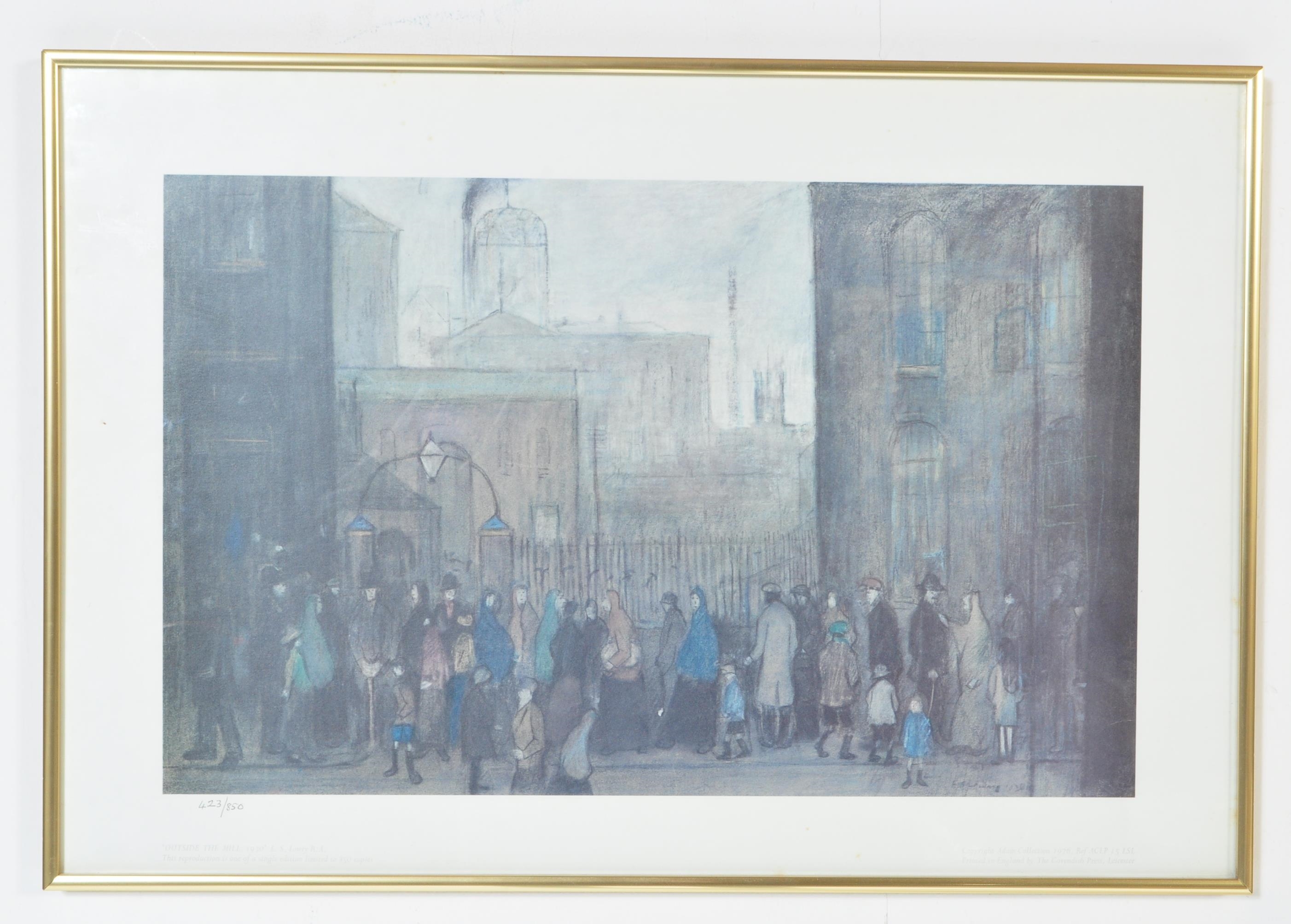 Laurence Stephen Lowry | Outside The Mill (20th Century) | MutualArt