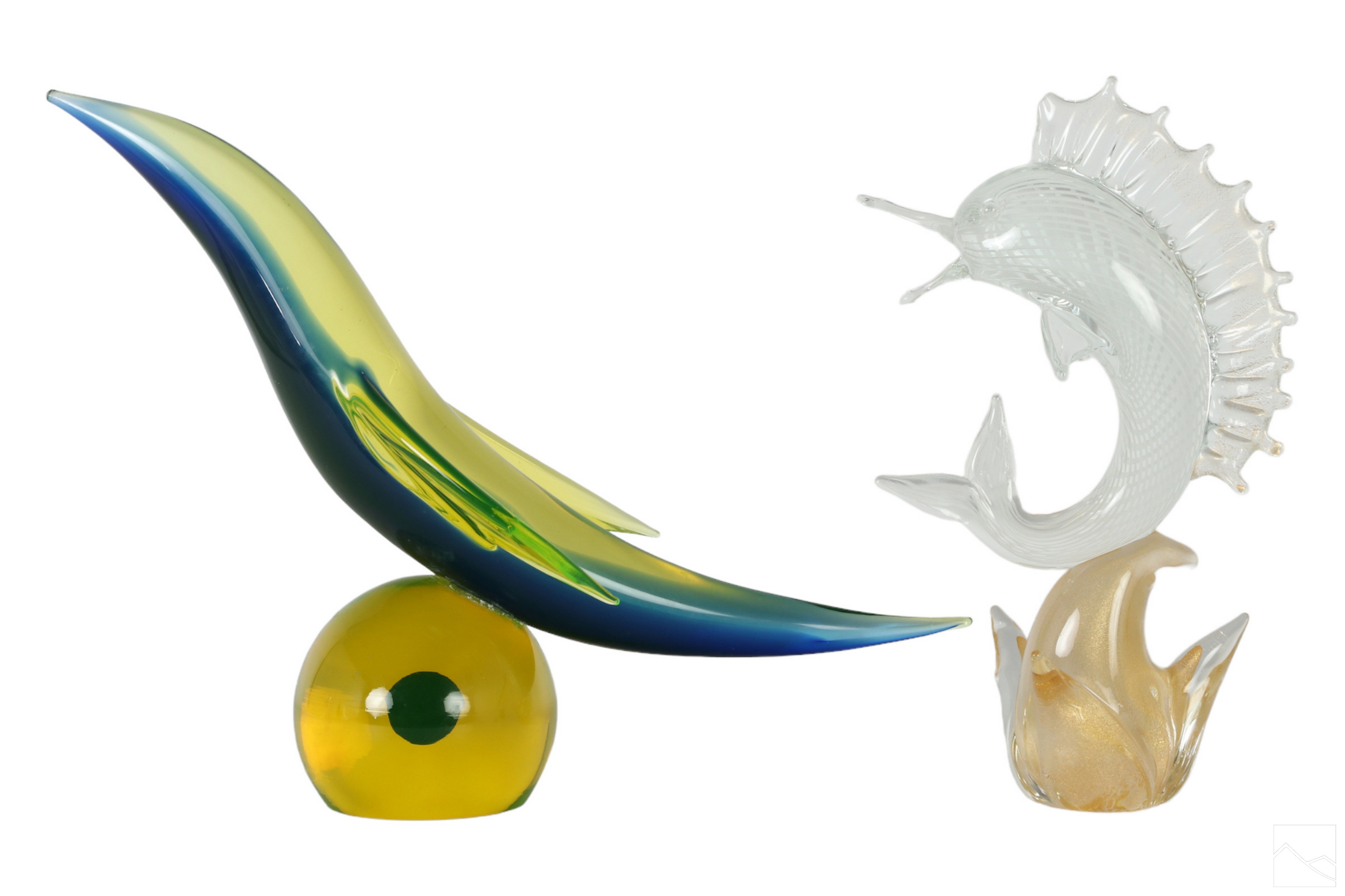 Pino Signoretto | FISH AND SEAL STATUES (1983) | MutualArt