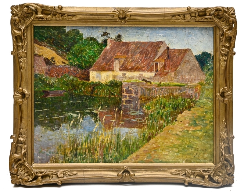 Emile Claus | Landscape in Cernay | MutualArt