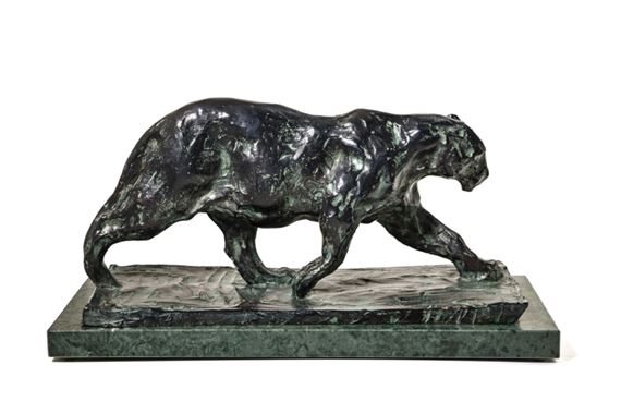 Rembrandt Bugatti | Panther walking | MutualArt