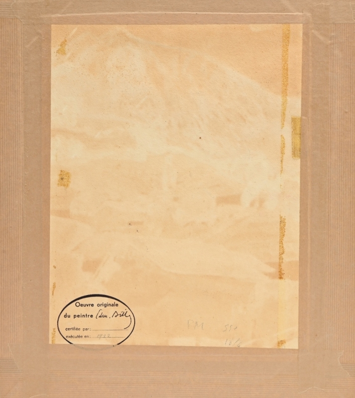 Edmond Bille | Landscape of the Valais (1922) | MutualArt