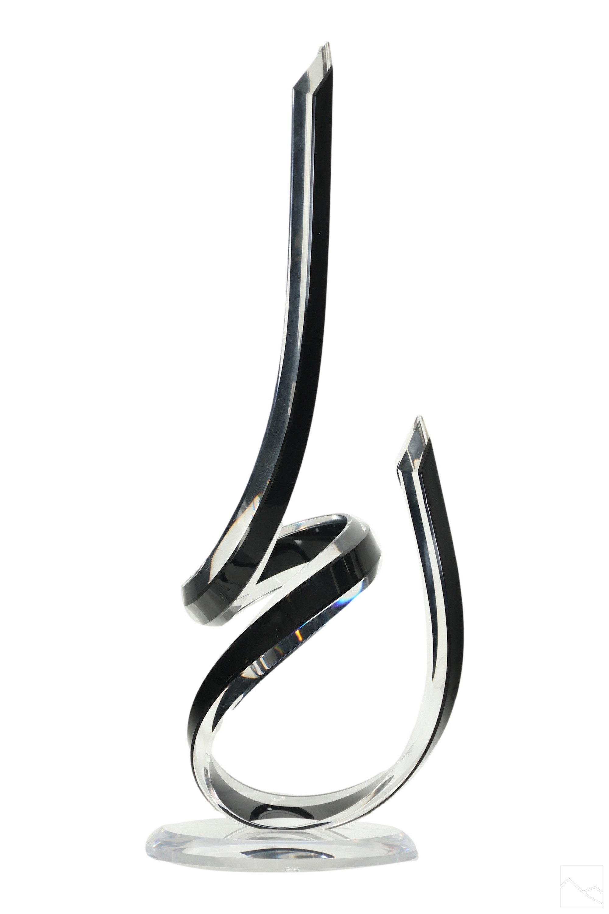 David Muniz | Features a twisting swirl ribbon design | MutualArt