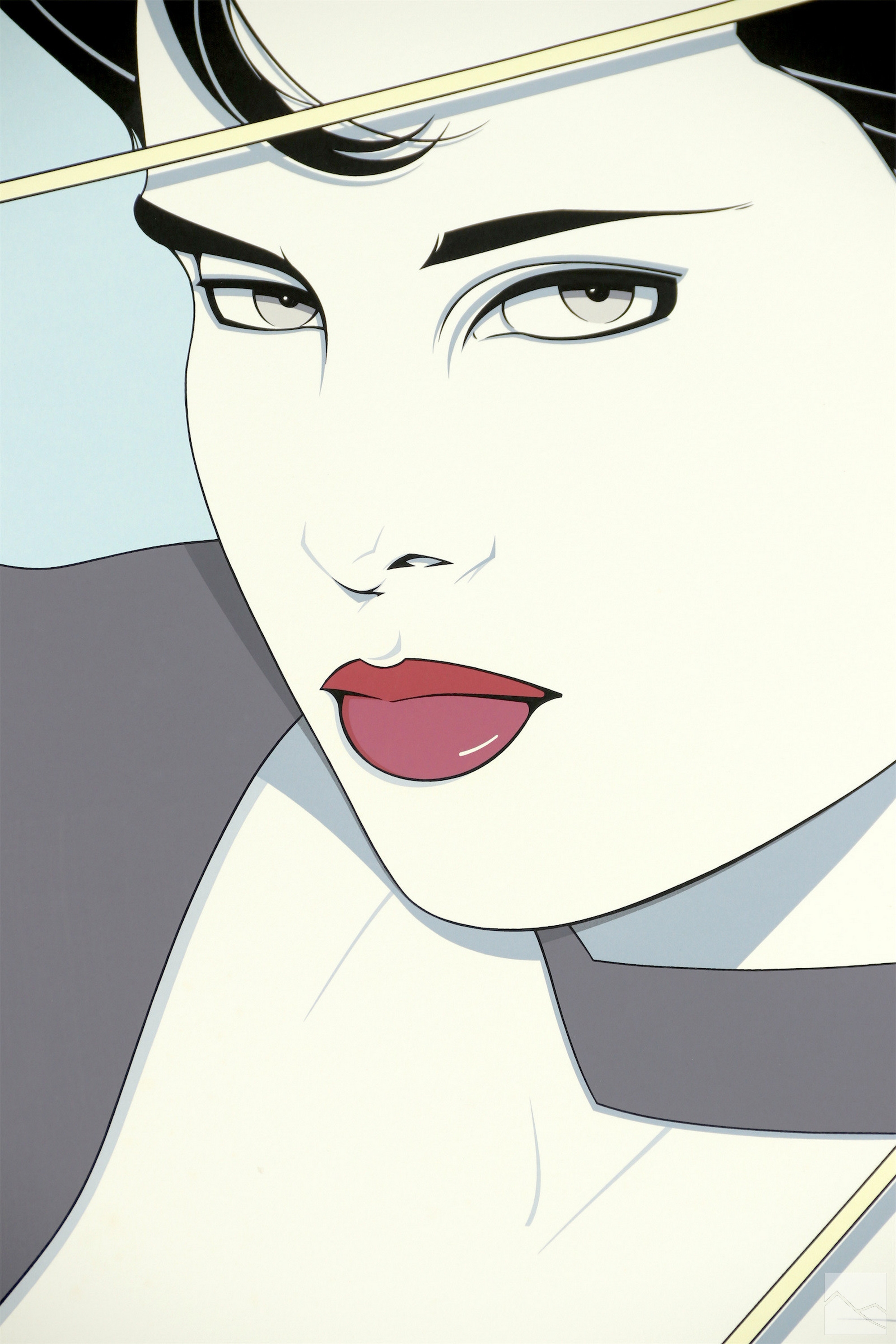 Patrick Nagel | Nagel woman (1991) | MutualArt