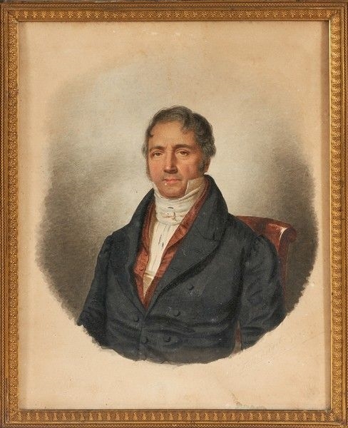 Franz Napoleon Heigel | Portrait de Monsieur et Portrait de Madame ...