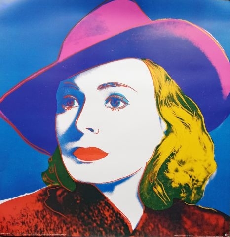 Andy Warhol | Ingrid Bergman : With hat | MutualArt