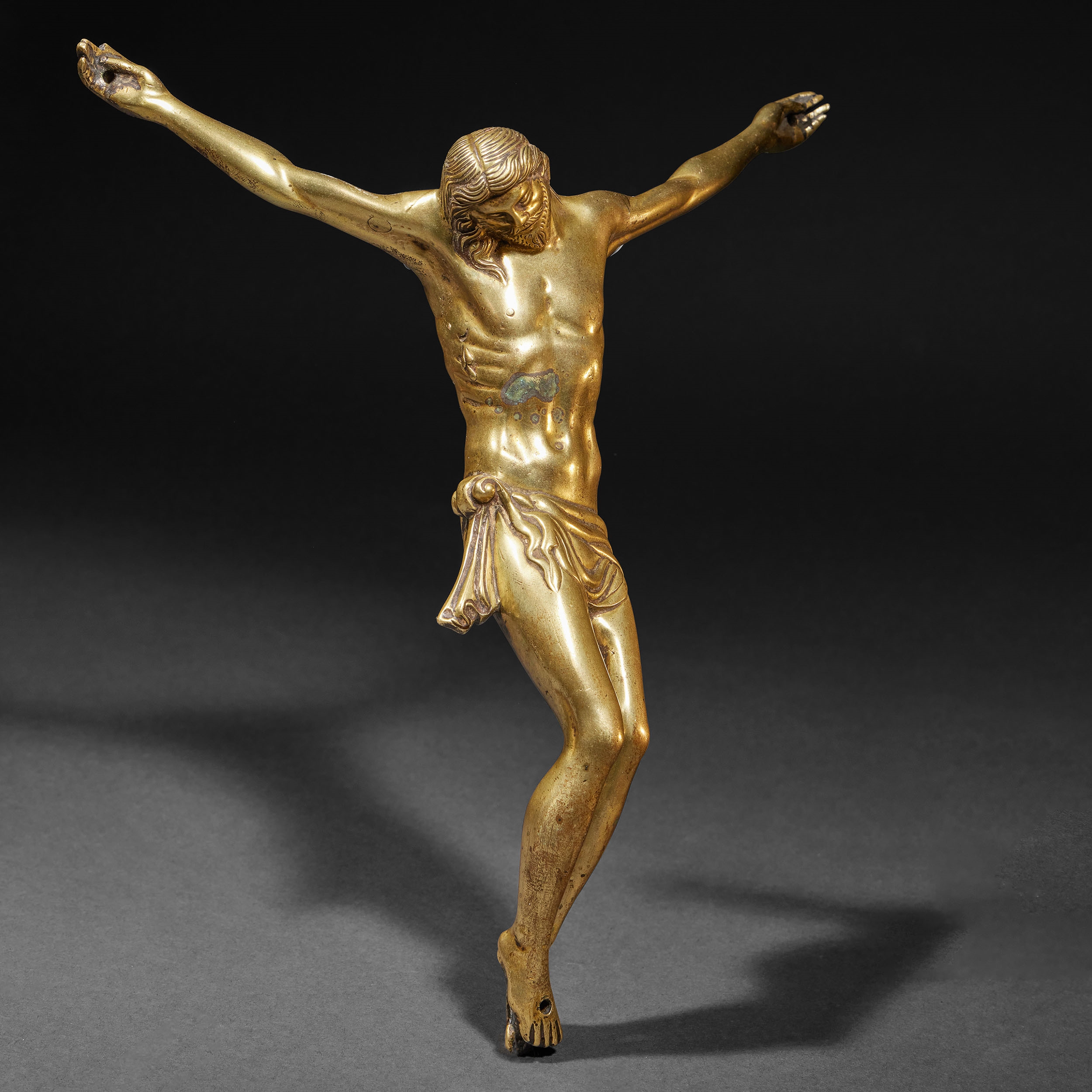 Giambologna | Head inclined to the left with wick resting on the right ...