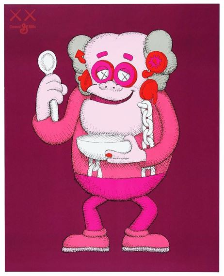 KAWS | Franken Berry Poster | MutualArt