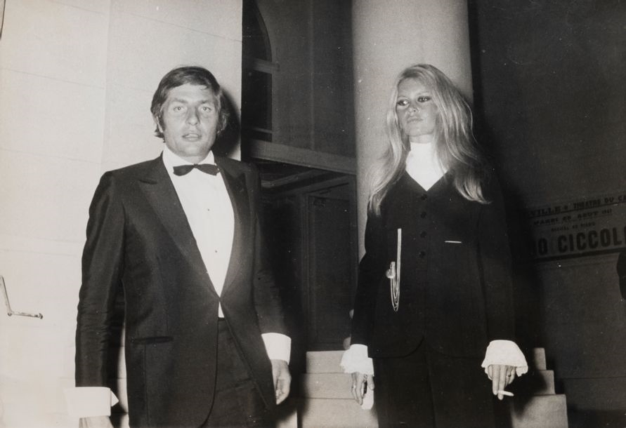 Brigitte Bardot | Brigitte Bardot with Gunter Sachs (1967) | MutualArt