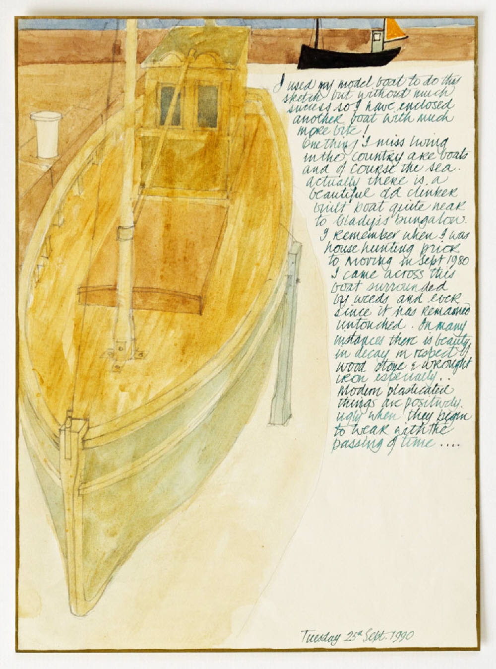 Percy Kelly | Boat at Pier (25) | MutualArt