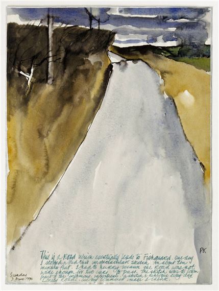 Percy Kelly | Road to Fishguard (1990) | MutualArt
