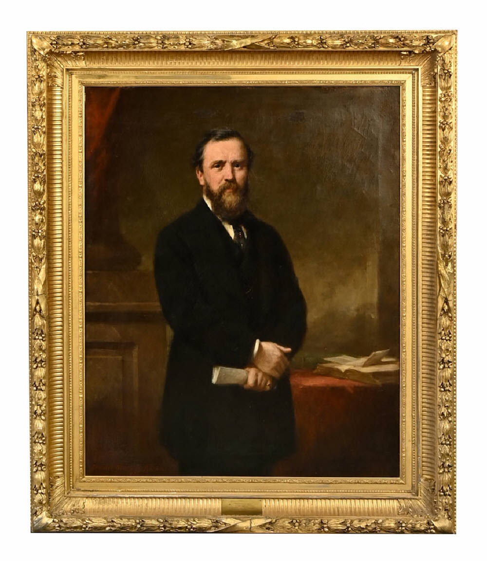 Sir Daniel Macnee | Full-length Portrait Of A Lady In The Grounds Of ...