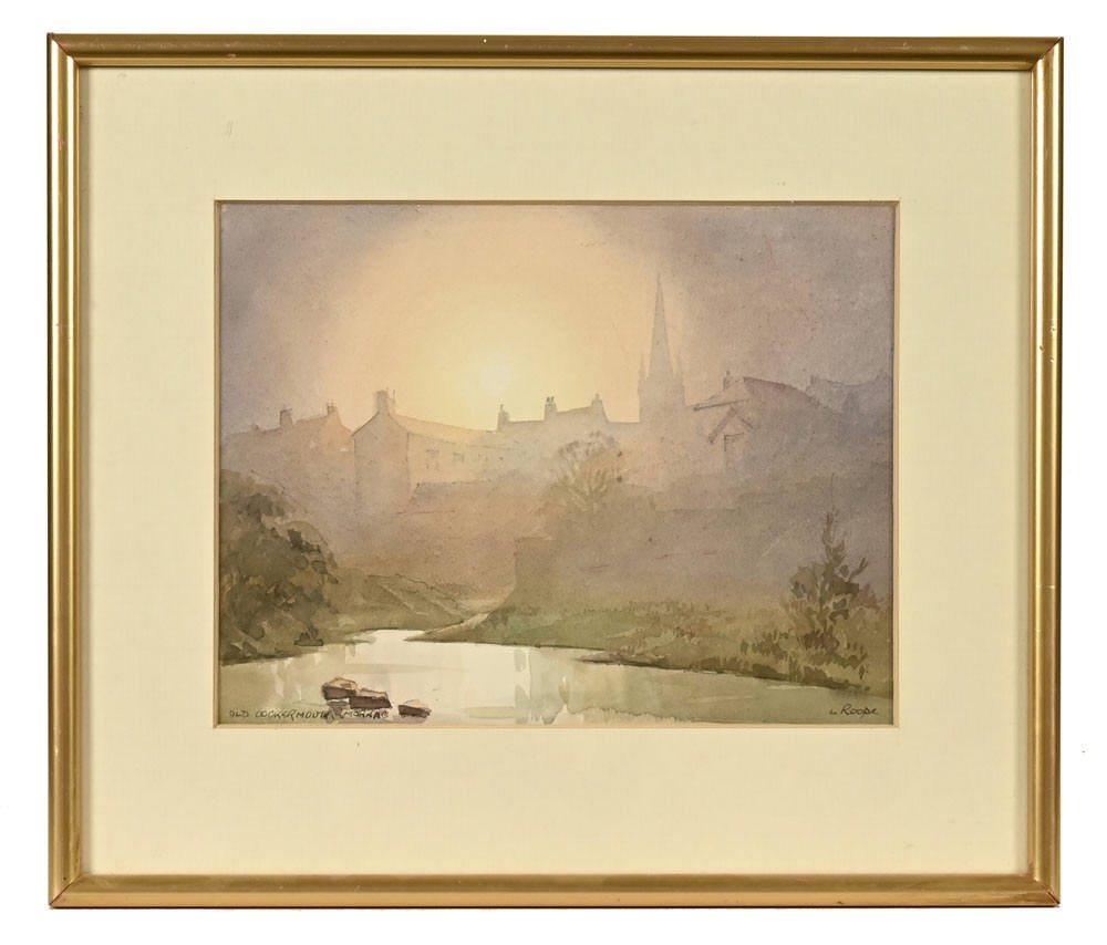 Len Roope | Old Cockermouth Morning | MutualArt
