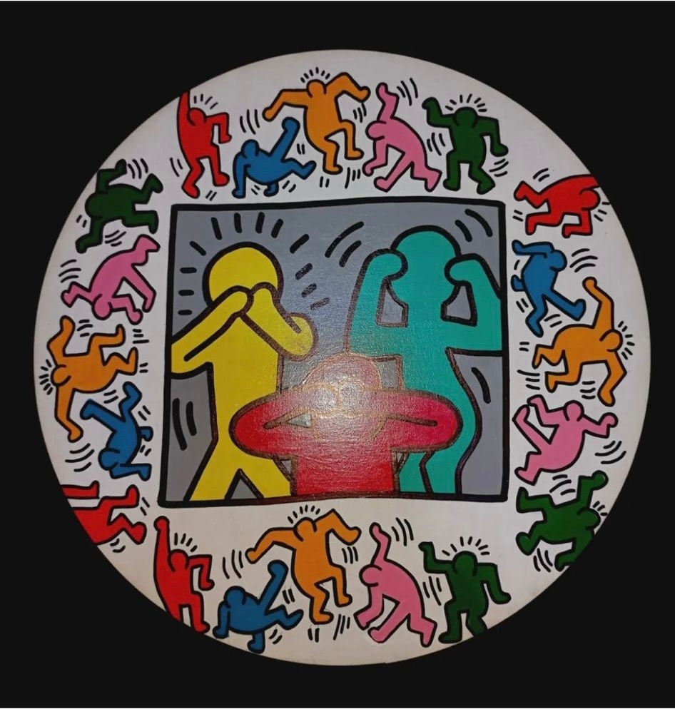Keith Haring | Keith Haring - Drawing (Untitled Heart) (2019) | MutualArt