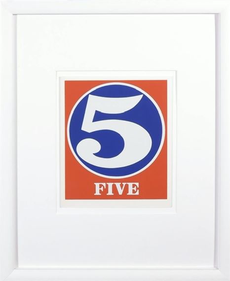 Robert Indiana | Five (1969) | MutualArt