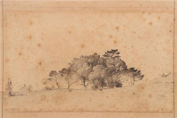 Lloyd Rees | Untitled, Trees | MutualArt