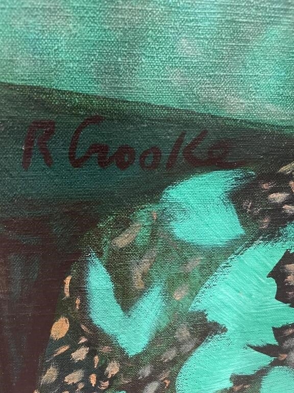 Ray Crooke | Village Scene (1997) | MutualArt