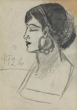 Amrita Sher-Gil | UNTITLED (SELF-PORTRAIT) (1931) | MutualArt