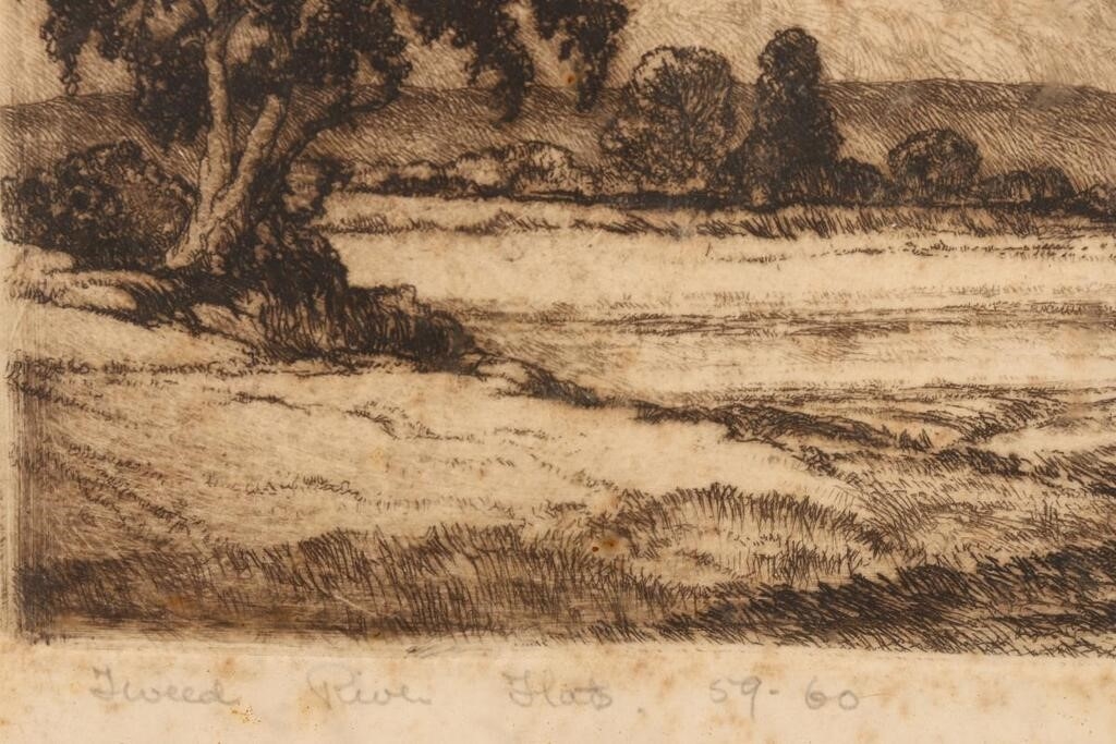 Alfred Edward Warner | Tweed River Flats | MutualArt