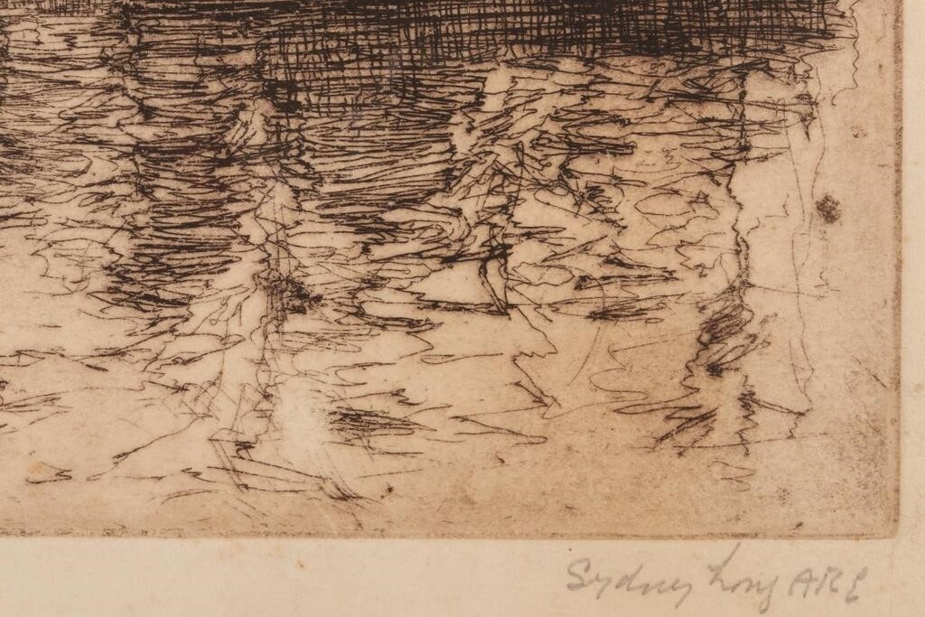 Sydney Long | The Harbour, St Ives, Cornwall c.1928 | MutualArt