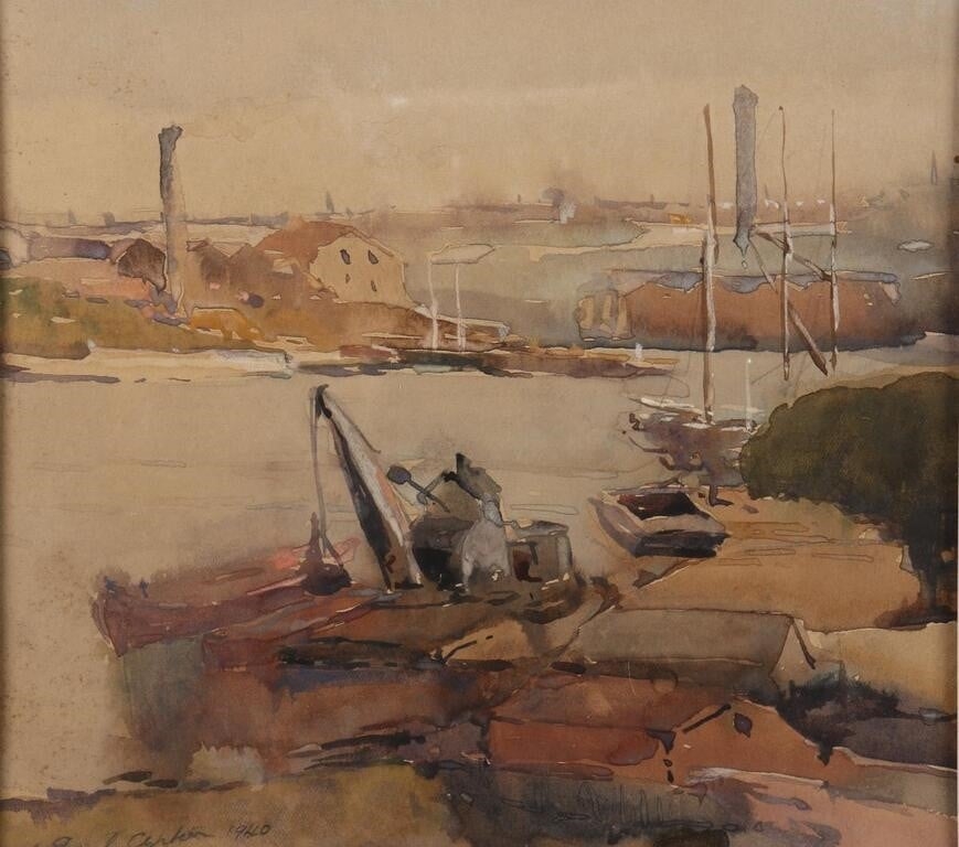 Julian Richard Ashton | Untitled, Harbour 1940 (1940) | MutualArt