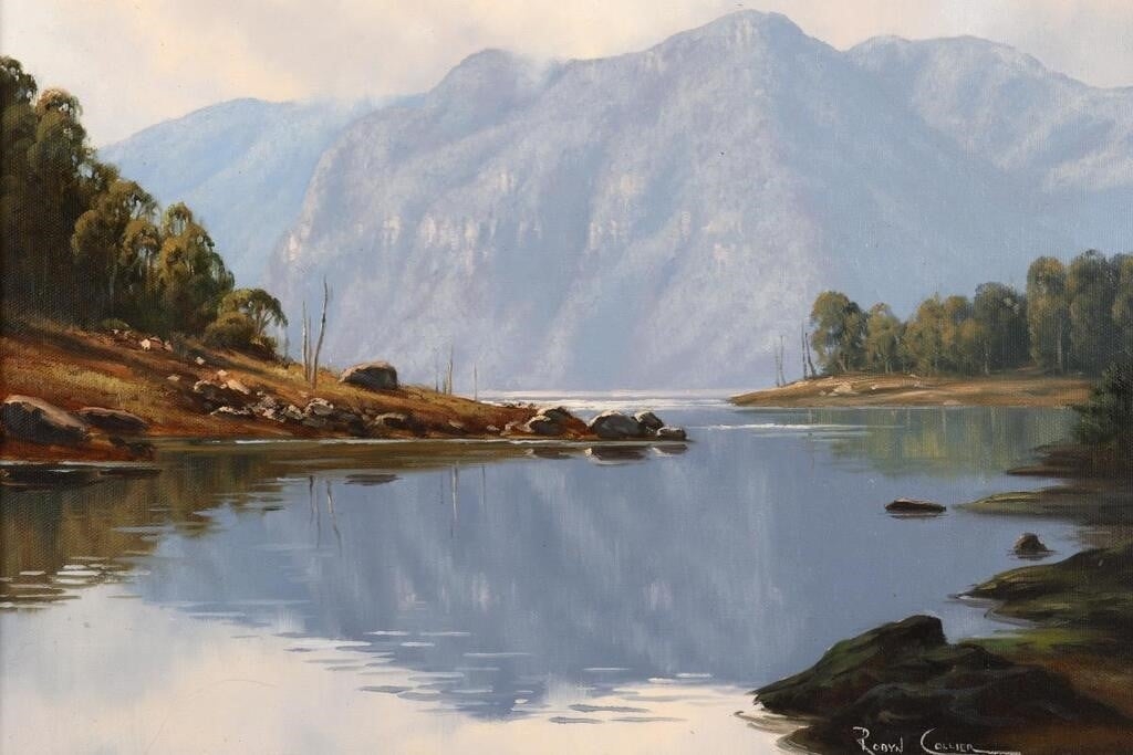 Robyn Collier | Shores at Lake Burragorang at Bimlow | MutualArt