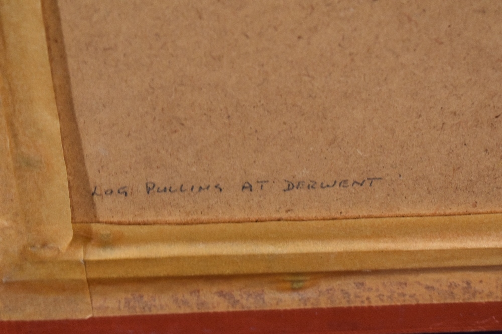 Ian Dunn | Log Pulling at Derwent | MutualArt