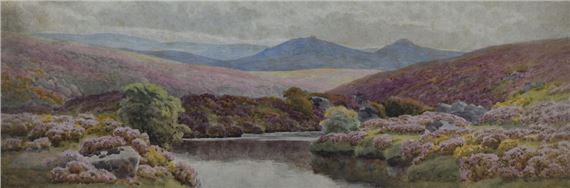 William Sidney Morrish | moorland scene | MutualArt