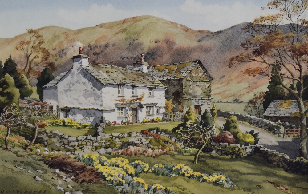 Judy Boyes | Daffodil Time at Town Head, Troutbeck | MutualArt
