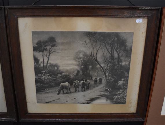 Elmer Keene | a pair of early 20th century monochrome agricultural ...