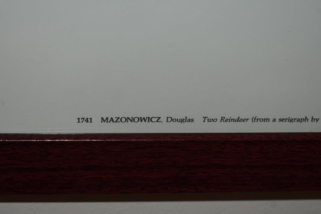 Douglas Mazonowicz | TWO REINDEER | MutualArt