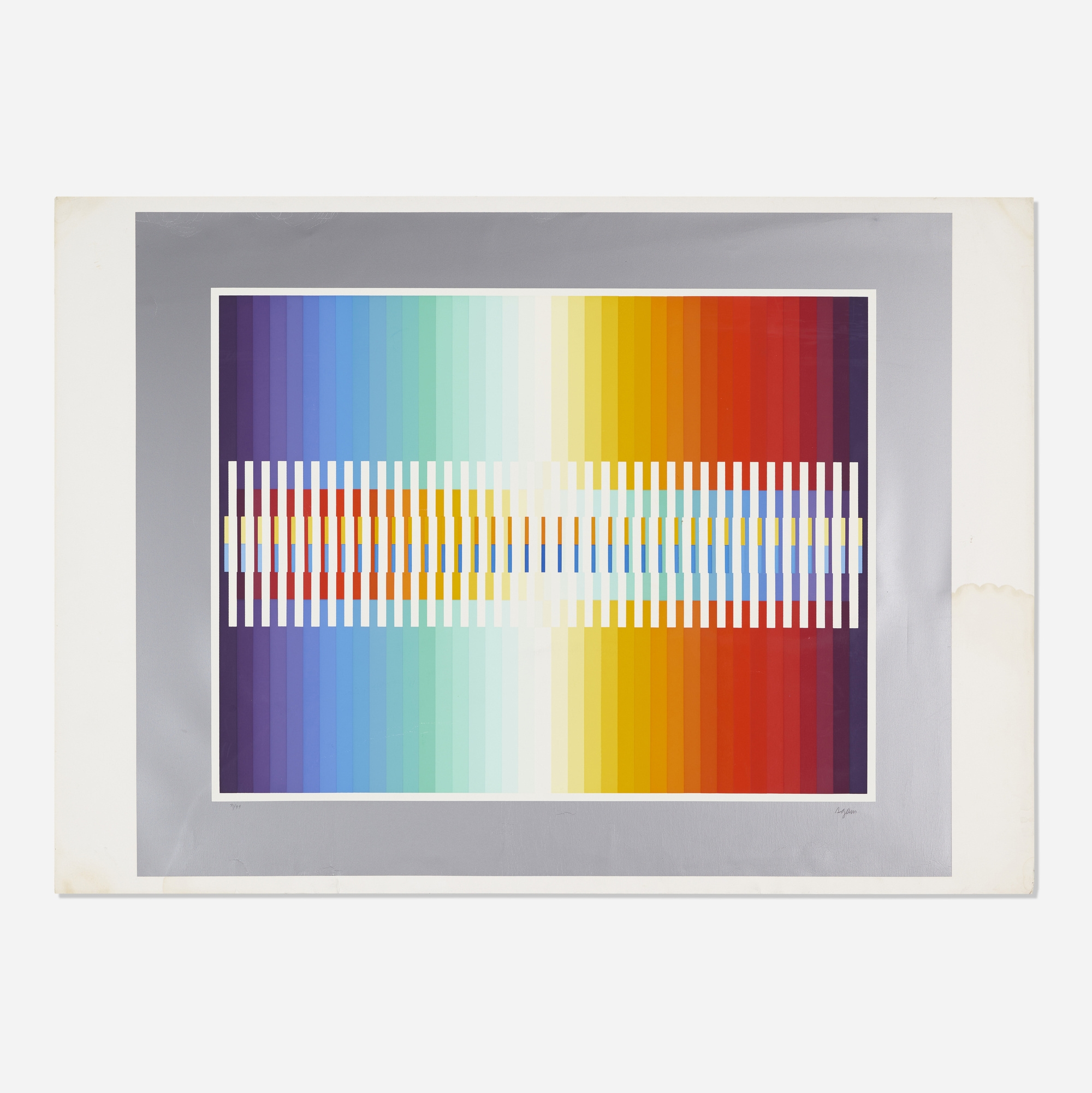 Yaacov Agam | Colour Composition | MutualArt