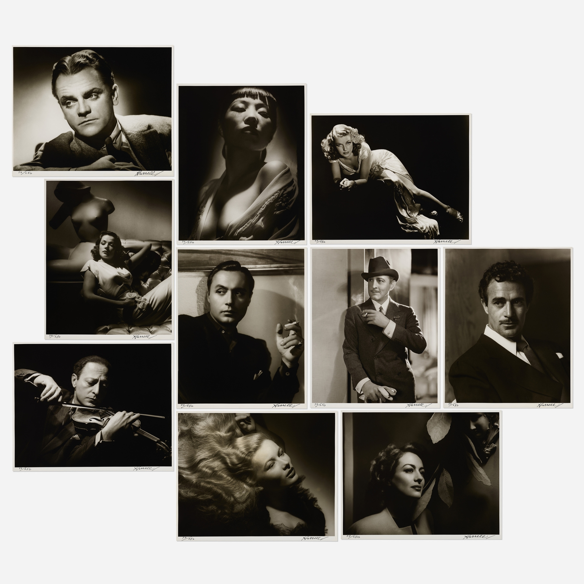 George Hurrell | 3 works: Selected Portraits from Portfolio III (Circa ...