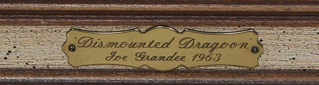 Joe Grandee | Dismounted Dragoon, (1963) | MutualArt