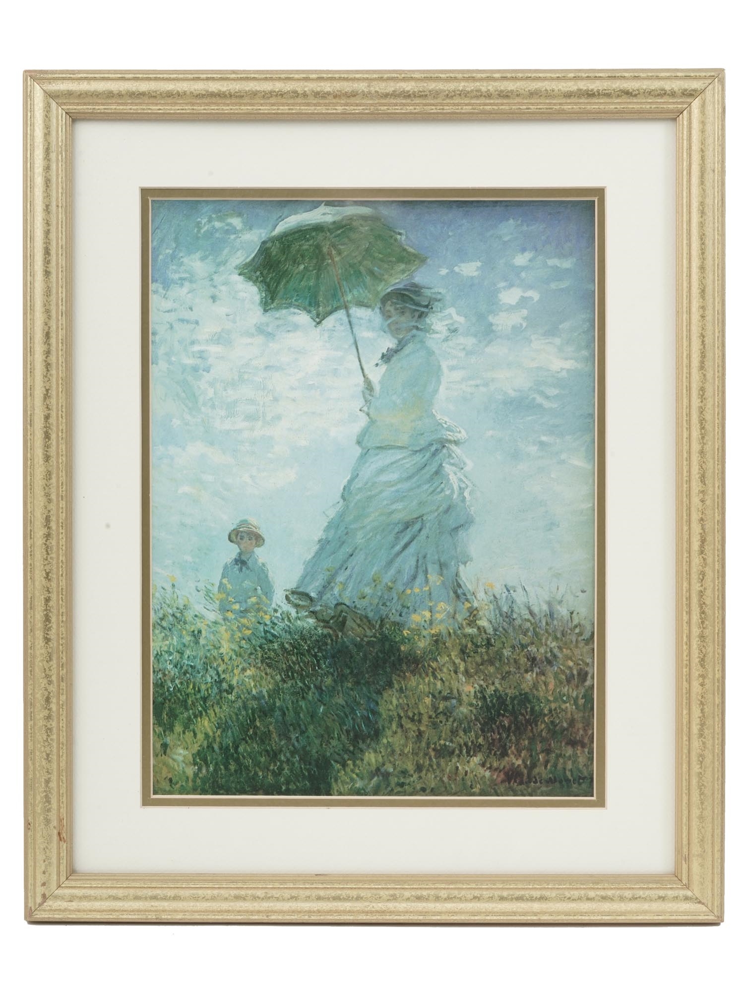Claude Monet | Woman with a Parasol (Madame Monet and Her Son ...