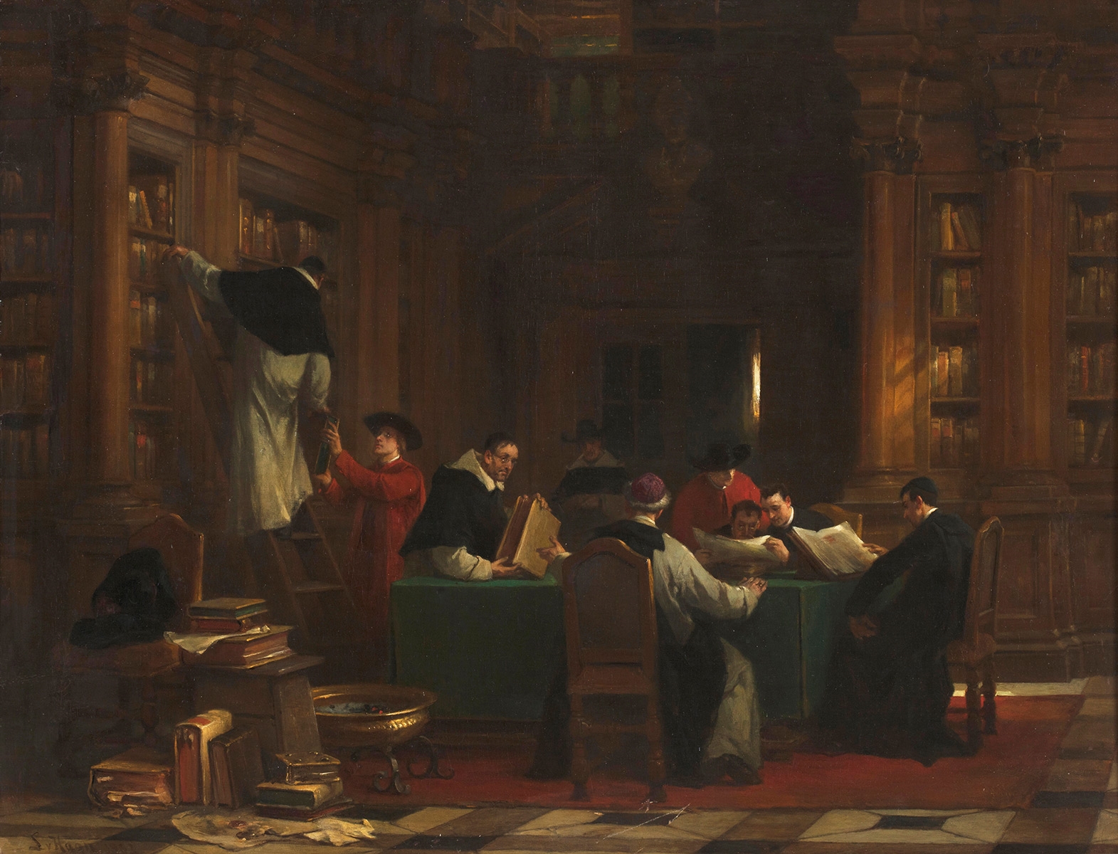 Ludwig von Hagn | The Duel (1873) | MutualArt