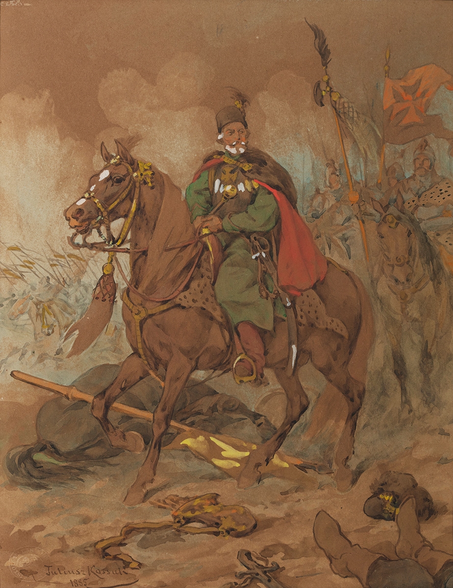 Juliusz Fortunat Kossak | Stanisław Żółkiewski, hetman wielki koronny ...