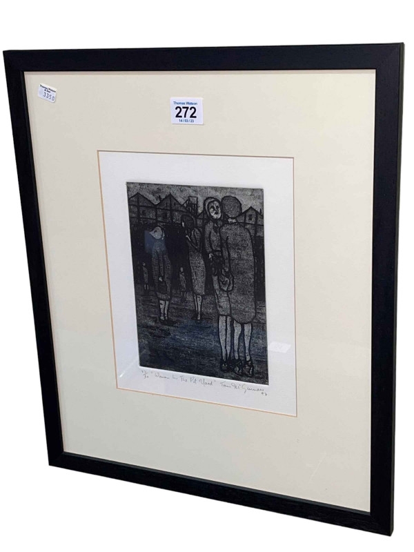 Tom McGuinness | Women in the Pit Yard | MutualArt