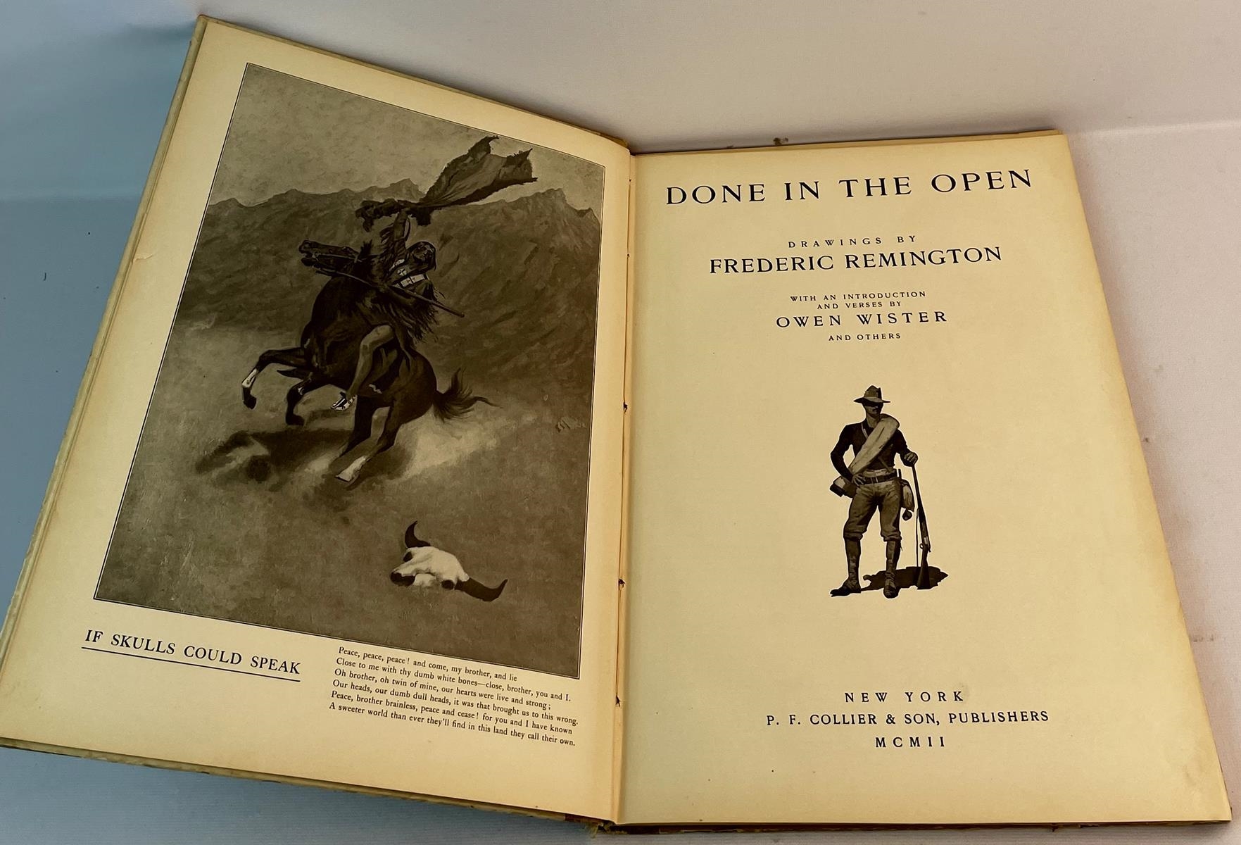 Frederic Remington | Done in The Open (1902) | MutualArt