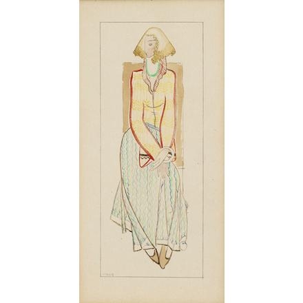 Joseph Csaky | FEMME ASSISE | MutualArt