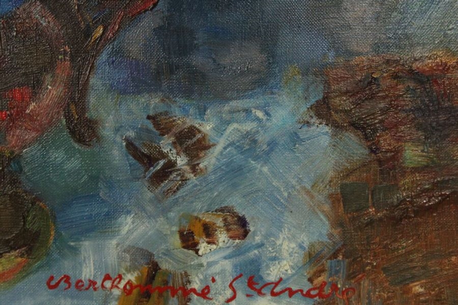 Louis Berthommé-Saint-André | The roses of May in the sun | MutualArt