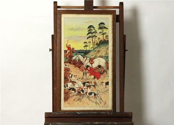 Harry Eliott | Print representing a hunting scene | MutualArt