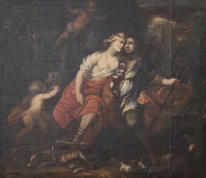 Genoese School, 17th Century | Venus and Adonis | MutualArt