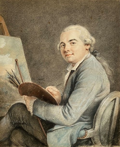 Marie Gabrielle Capet | Portrait of an artist (1783) | MutualArt