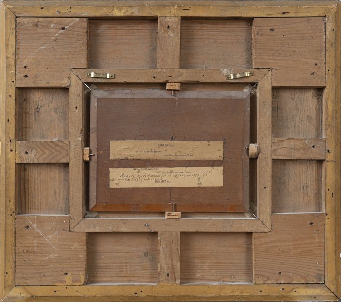 Rudolf Ribarz | Farmyard (1879) | MutualArt